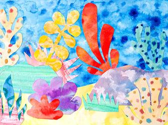 Coral Reef Collage | Zart
