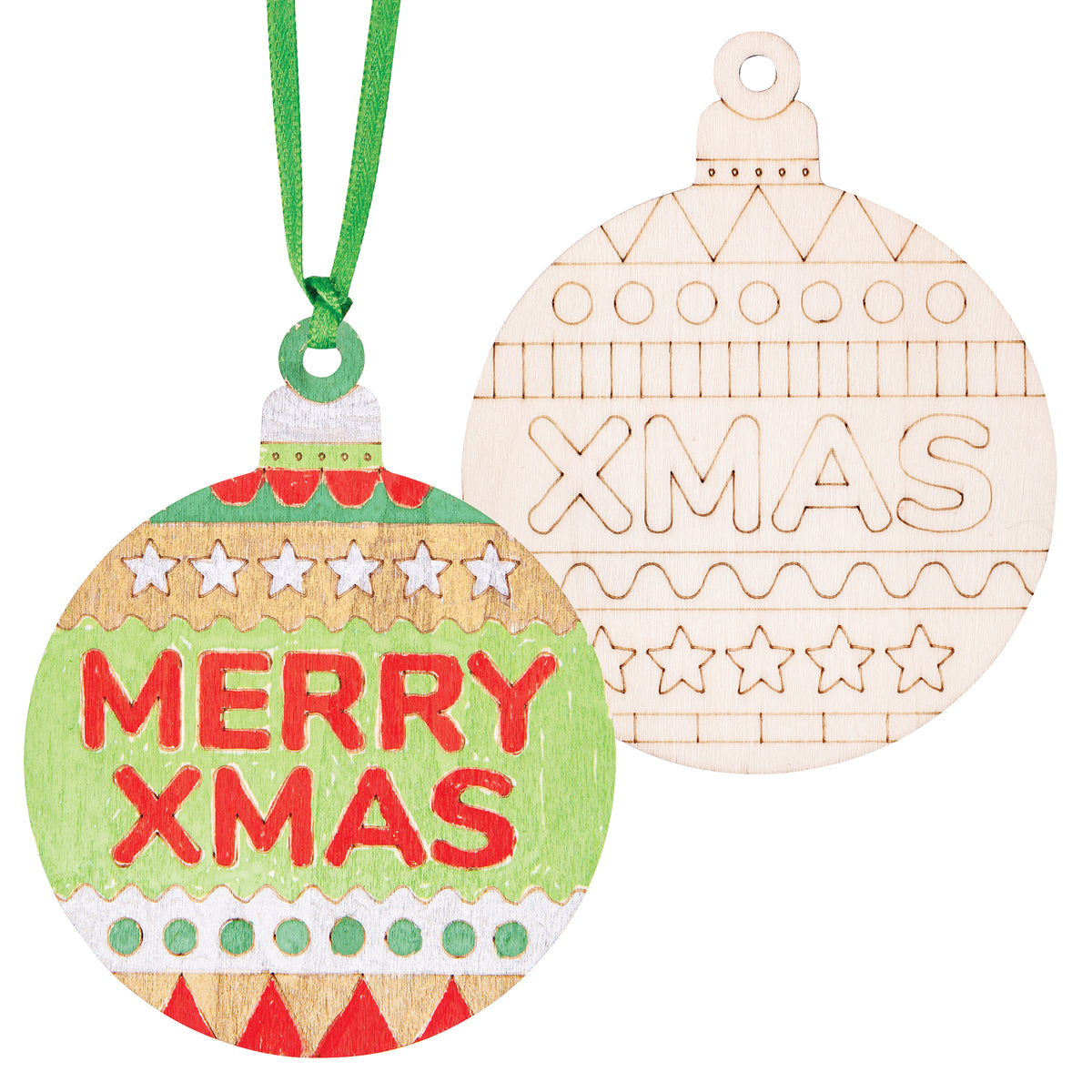 ColourMe Christmas Baubles Pack of 20