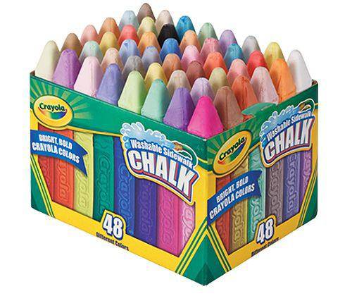 Sidewalk Chalk Pack of 48 | Zart