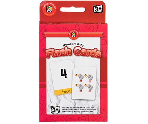 Flash Cards Numbers 0-30 | Zart