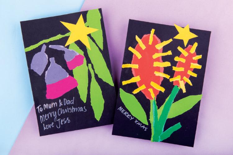 Australian Flora Collage (with Magnet)
