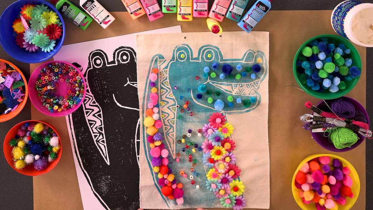 Embellised Prints Inspired by Rosie Deacon | Zart