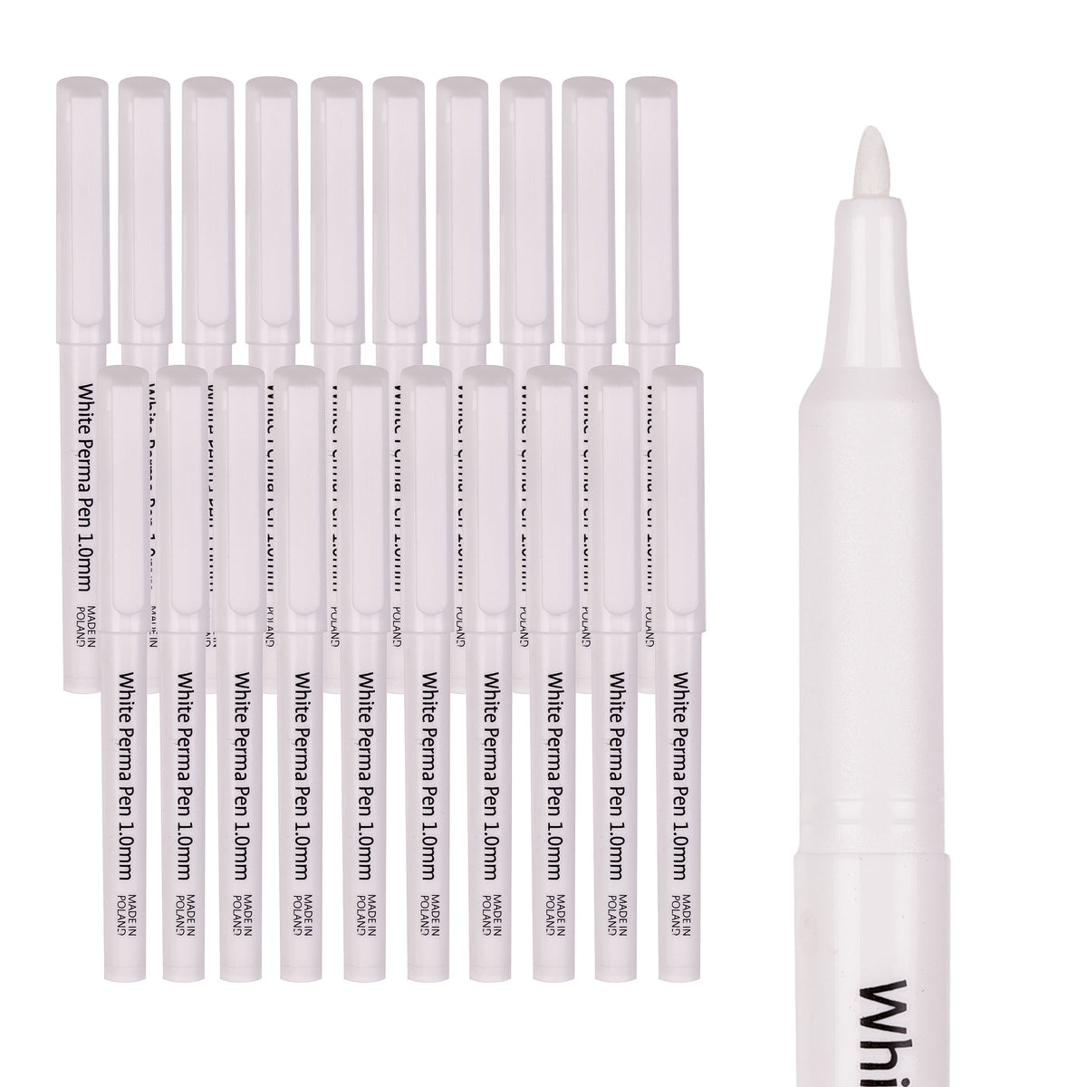 White Perma Pen By Zart Pack of 20 | Zart