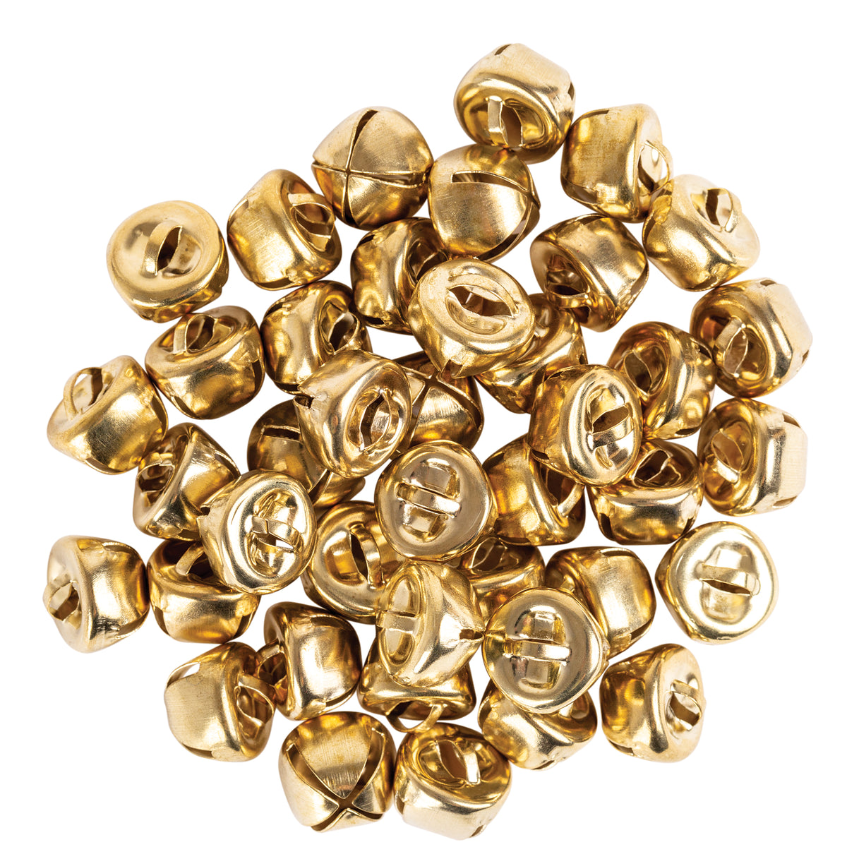 Folley Bells Gold 12mm Pack of 100 | Zart