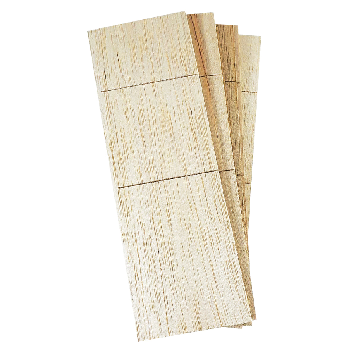 Balsa Wood 3 x 75 x 225mm Sheets Pack of 14 | Zart
