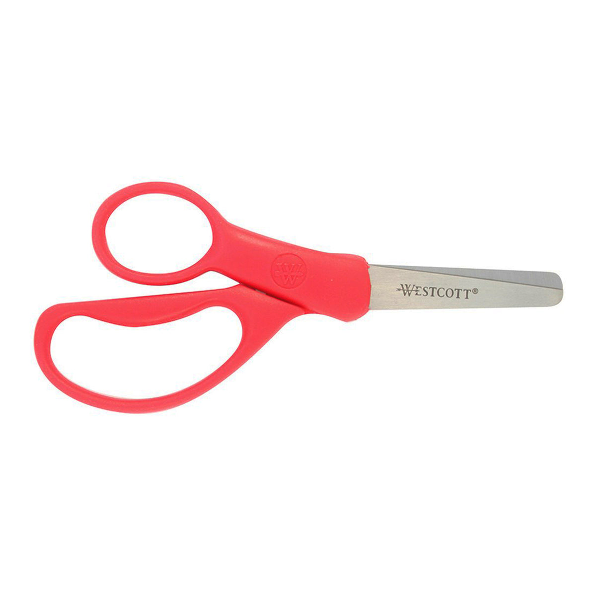 Westcott Left Handed Scissors Blunt Tip Stainless Steel Red 12.5cm | Zart