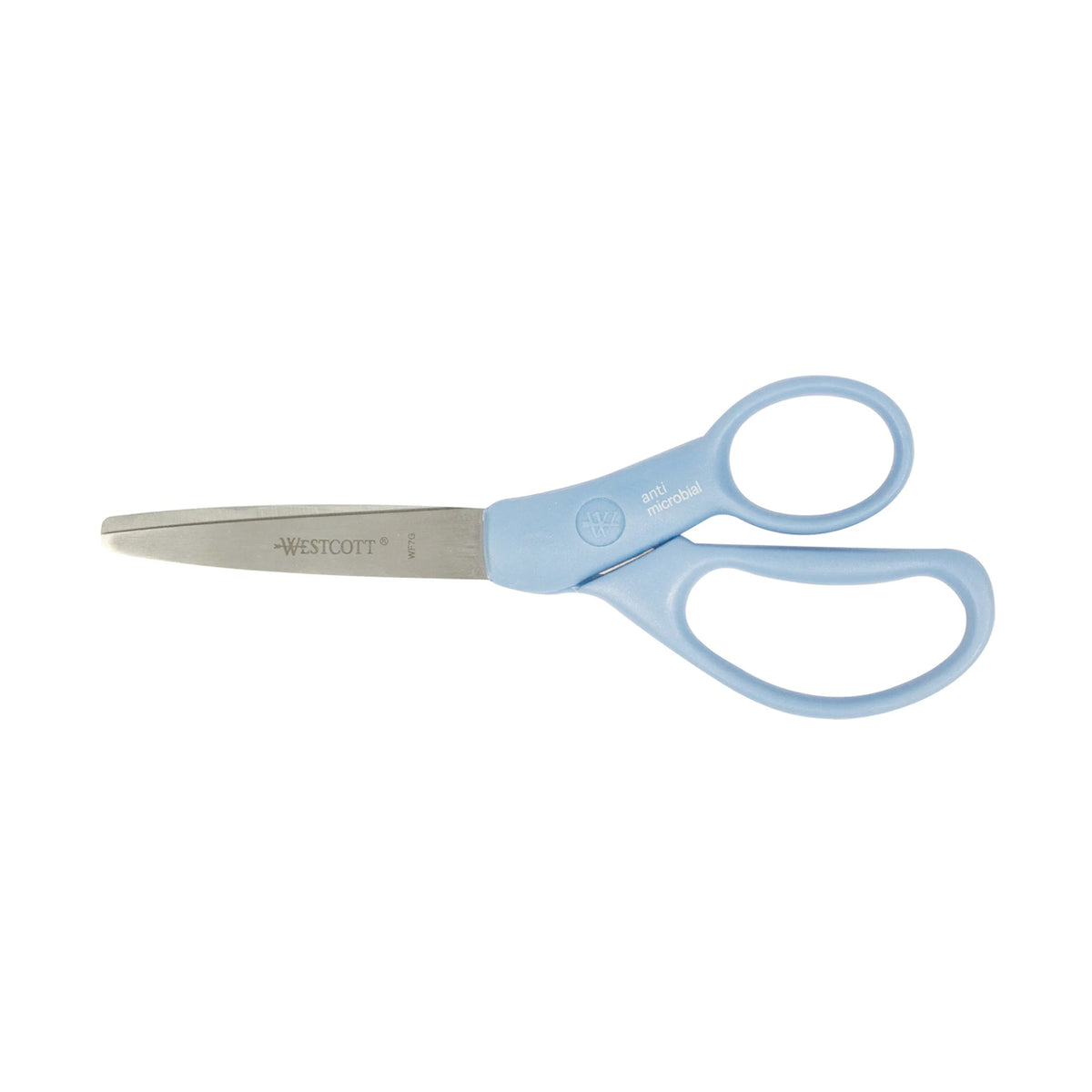 Westcott Scissors Blunt Tip Stainless Steel Pale Blue 17.5cm