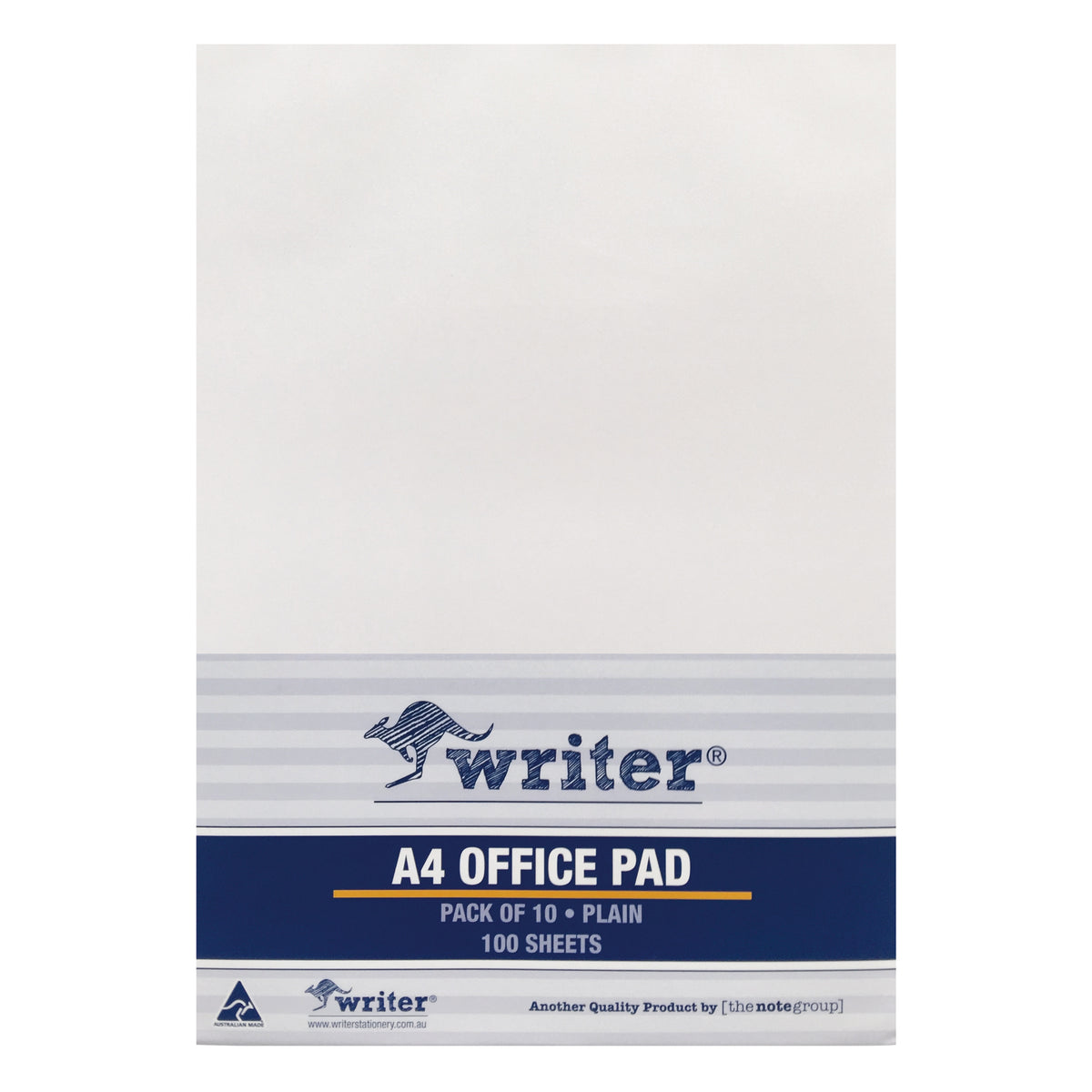 Writer Office Pad A4 Plain 100 Sheet | Zart