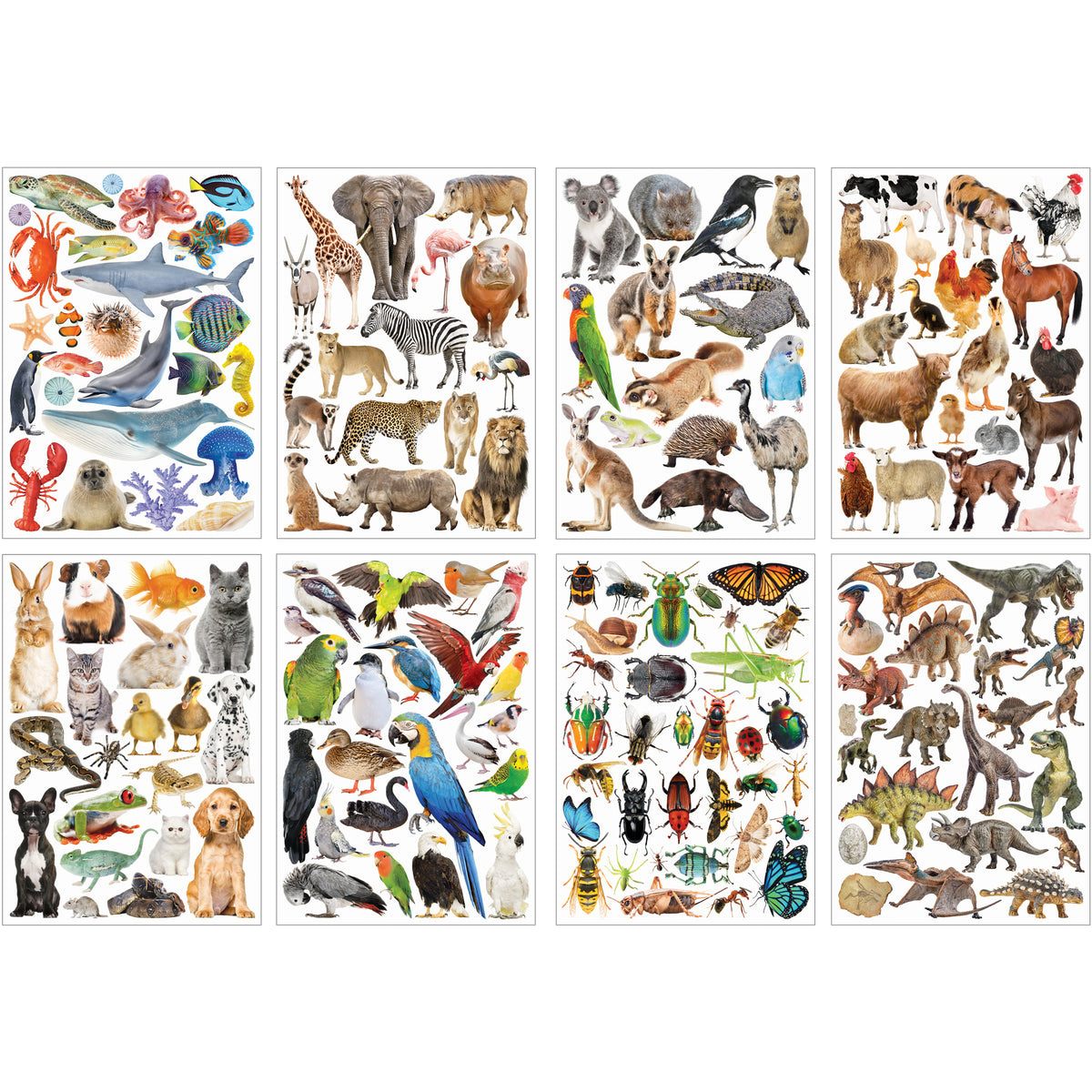 Zart Collage Collections Creatures Pack of 40