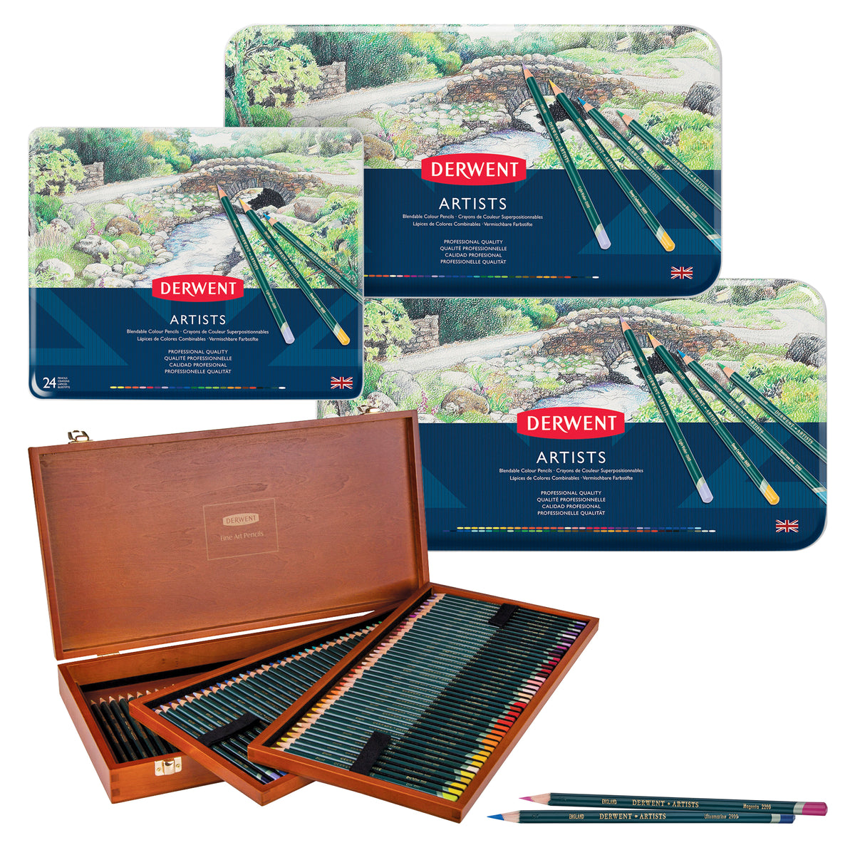 Derwent Artists Pencils Sets