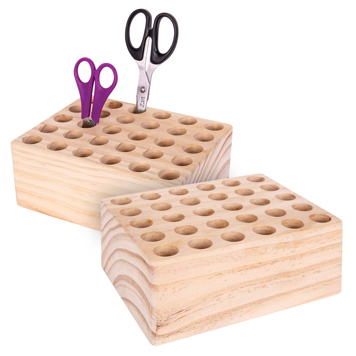 Zart Wooden Scissors Holder