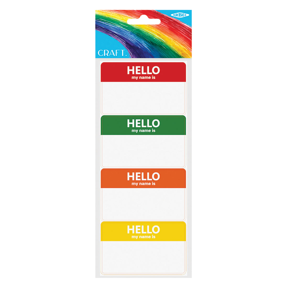 Hello My Name Is' Name Label Stickers 32s | Zart