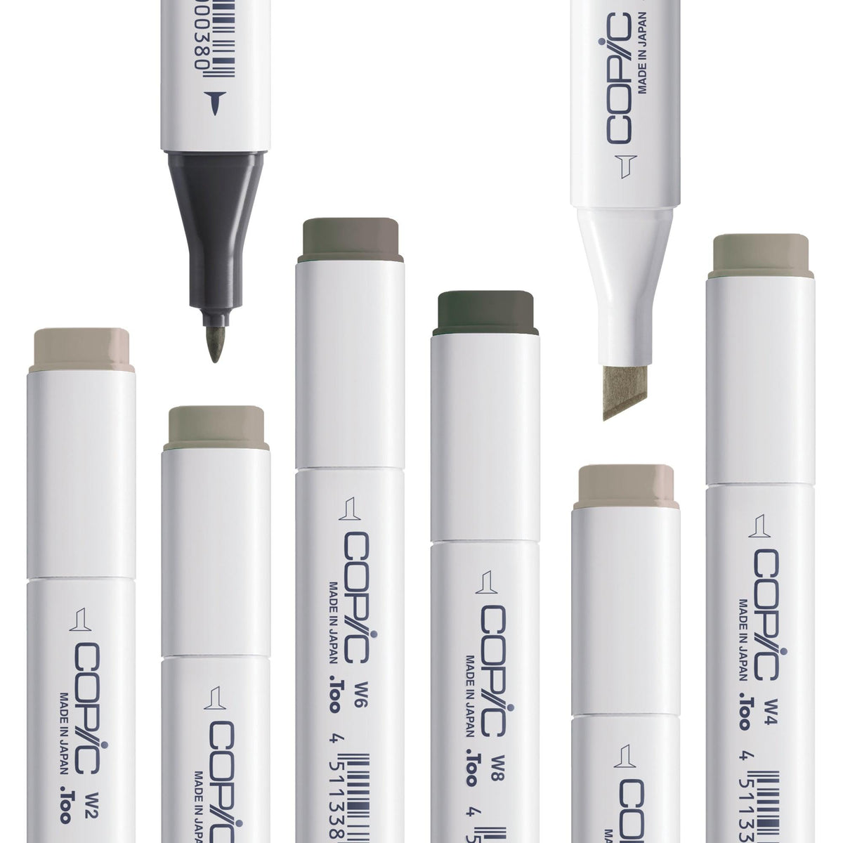 Copic Classic Markers - W Warm Greys | Zart