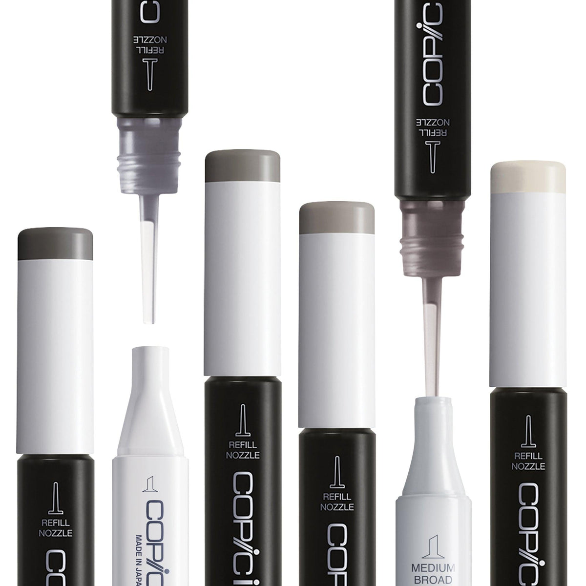 Copic Refill Ink - W Warm Grey 12mL | Zart