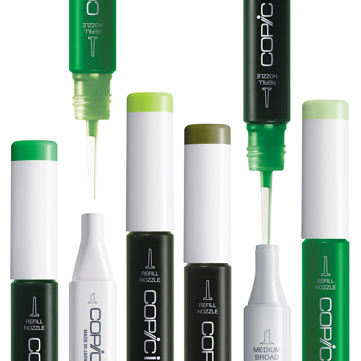 Copic Refill Ink - YG Yellow Greens 12mL | Zart