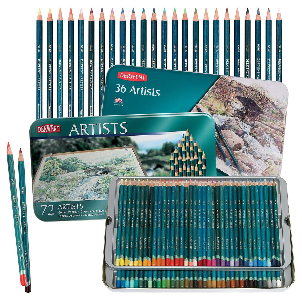 Derwent Artists Pencils Sets | Zart
