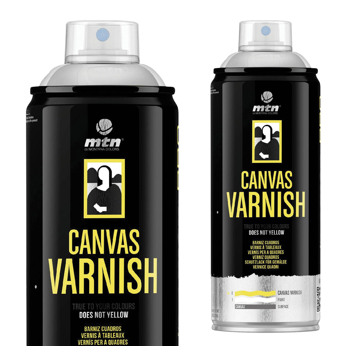 MTN Canvas Spray Varnish UV Protectant 400mL