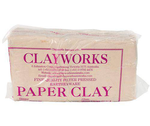 Clayworks Earthenware Paper Clay 10kg | Zart