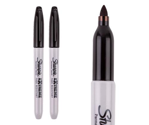 Sharpie Permanent Marker Extreme Black Pack of 2 | Zart