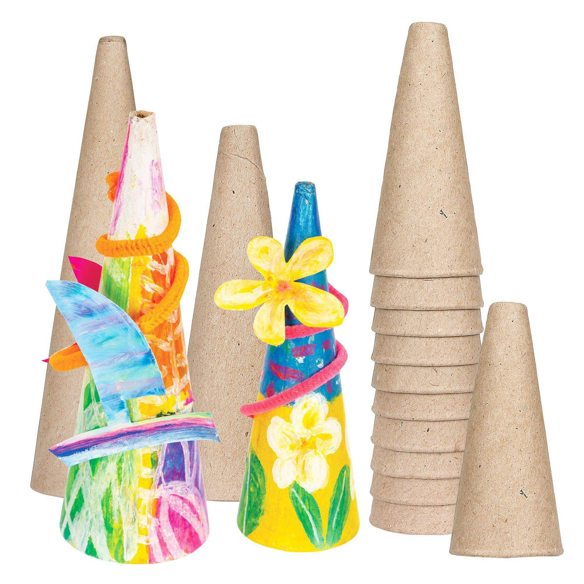 Zart Cardboard Cones
