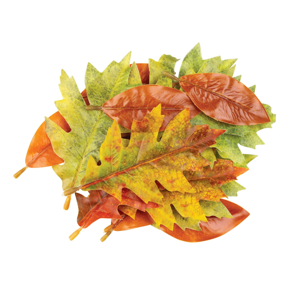 Zart Autumn Leaves Assorted Plastic Pack of 50