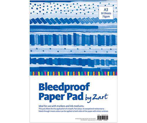 Bleedproof Pad A3 50 Sheets | Zart