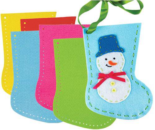 Zart Felt Coloured Stockings 14 x 20cm 20 pieces