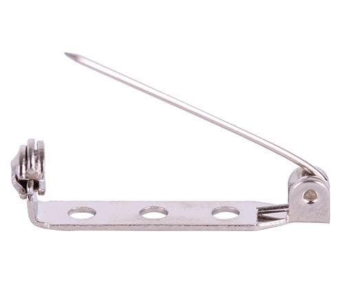 Brooch Backs Silver 25mm Pack of 100 | Zart