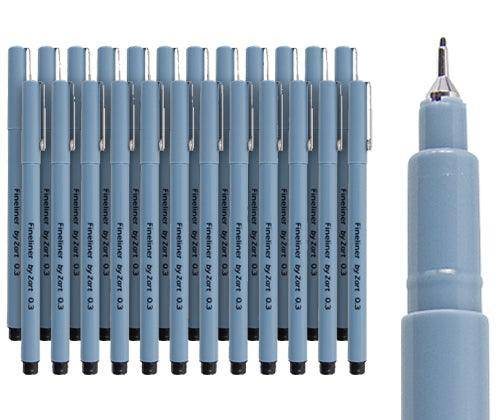 Budget Fineliner Pack of 24 | Zart